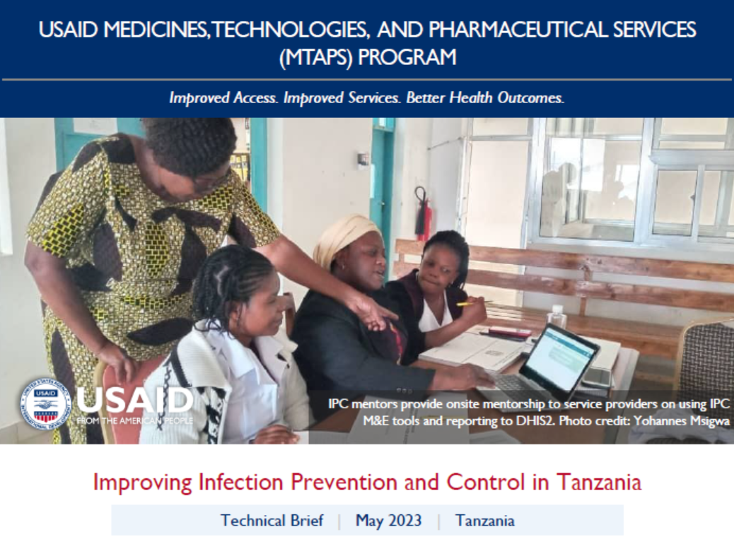 Improving Infection Prevention and Control in Tanzania - The Medicines ...