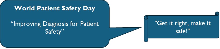World Patient Safety Day - Improving Diagnosis for Patient Safety - The ...